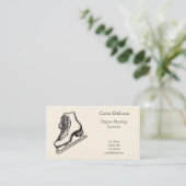 Ice Skating Business Card | Zazzle