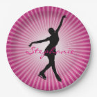 Ice Skating/Figure Skating Paper Party Plate | Zazzle.com