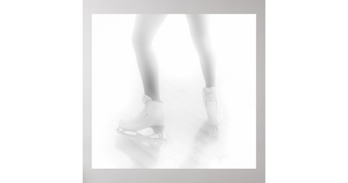 Ice skating poster | Zazzle