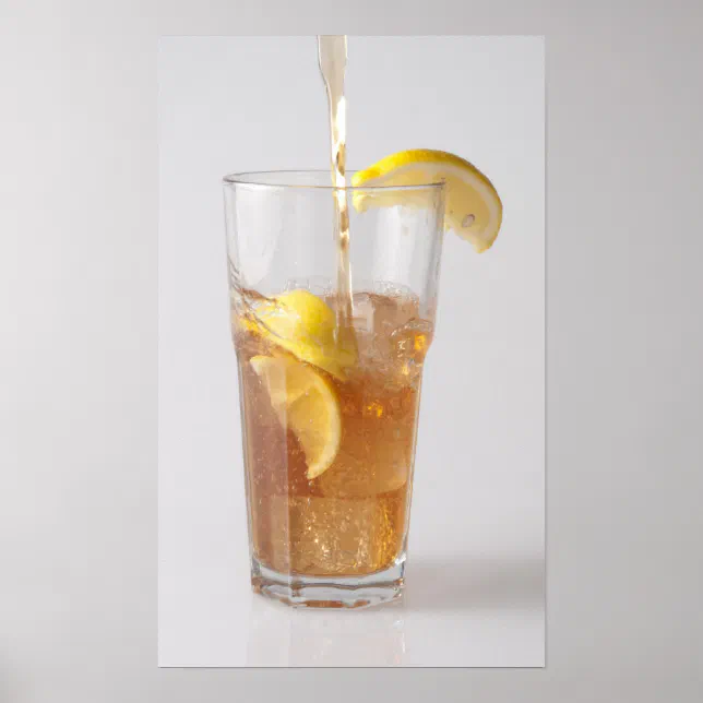 Iced Tea Poster | Zazzle
