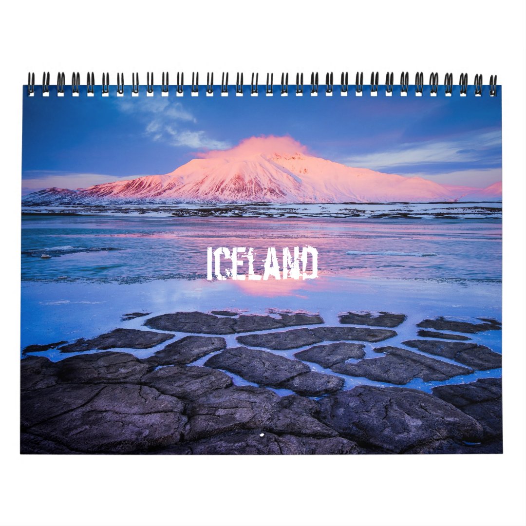 Iceland Calendar | Zazzle
