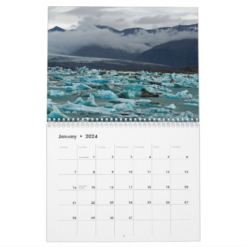 Iceland Calendar | Zazzle