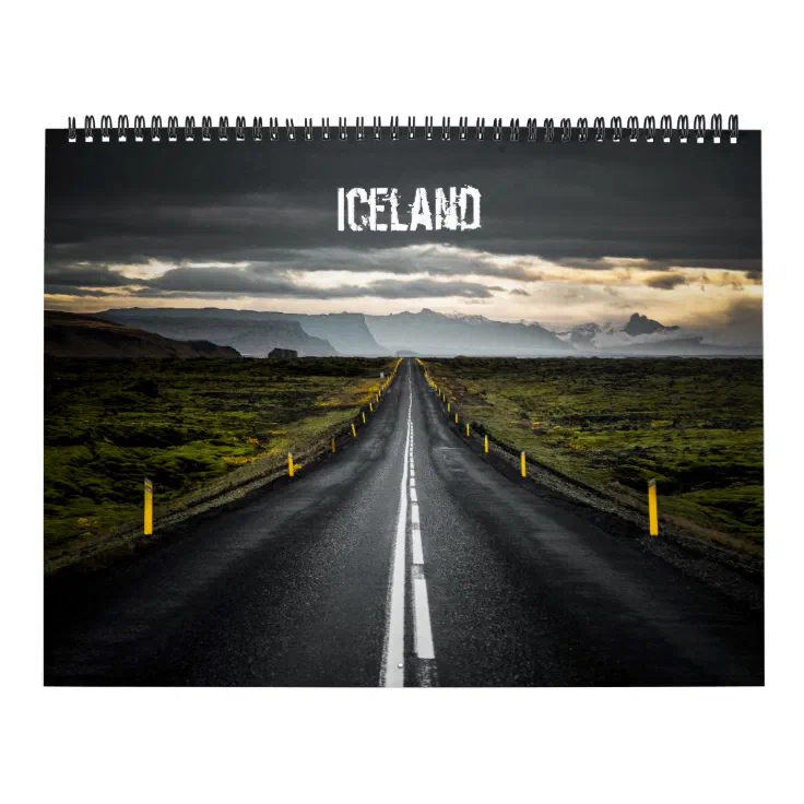 Iceland Calendar | Zazzle
