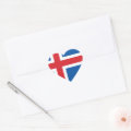 ICELAND FLAG HEART STICKER | Zazzle