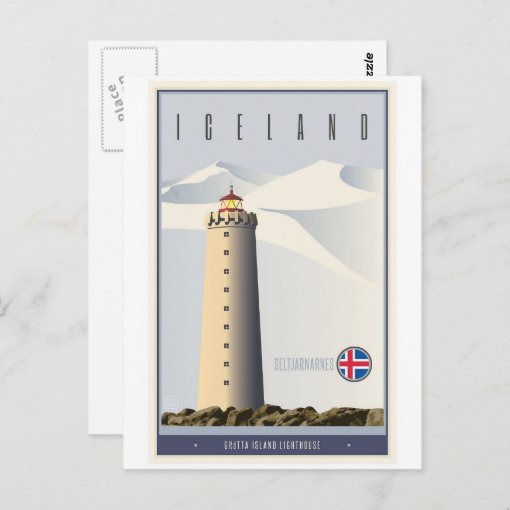 iceland postcard | Zazzle