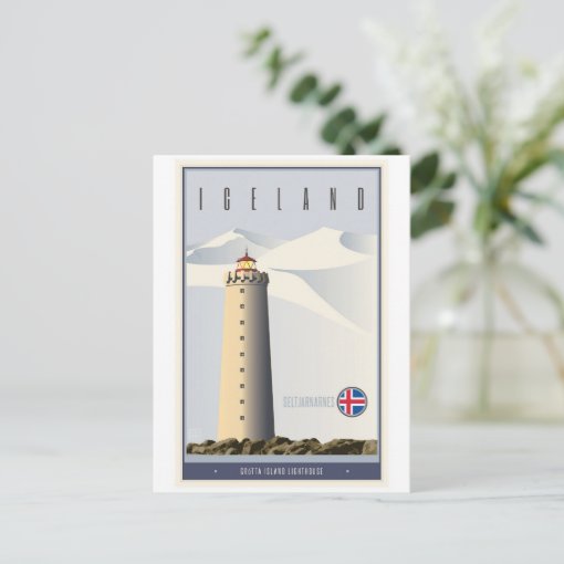 iceland postcard | Zazzle