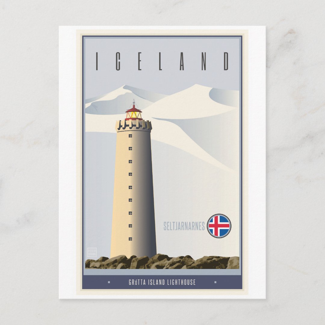 iceland postcard | Zazzle