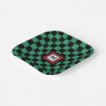 Ichimatsu Checkered Japanese pattern Paper Plates | Zazzle
