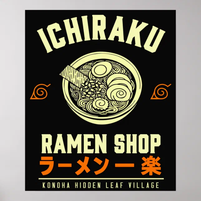 Ichiraku Ramen Shop Poster | Zazzle