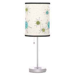 Iconic Atomic Starbursts Table Lamp | Zazzle