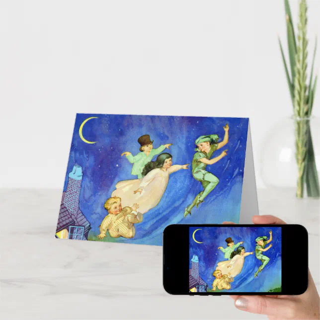 ICONIC IMAGE FROM PETER PAN CARD | Zazzle