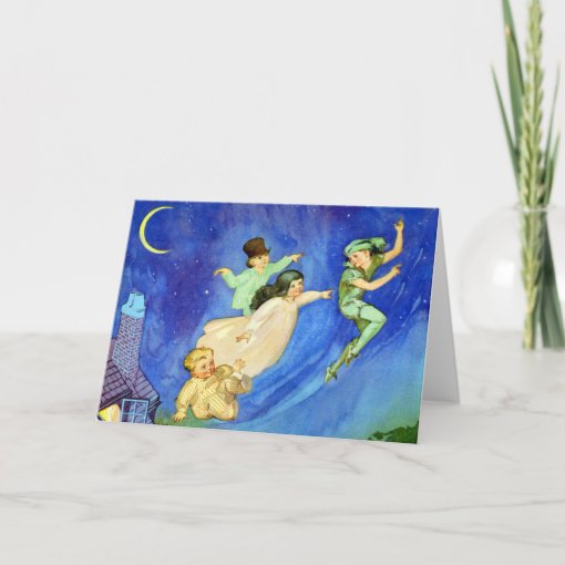 ICONIC IMAGE FROM PETER PAN CARD | Zazzle