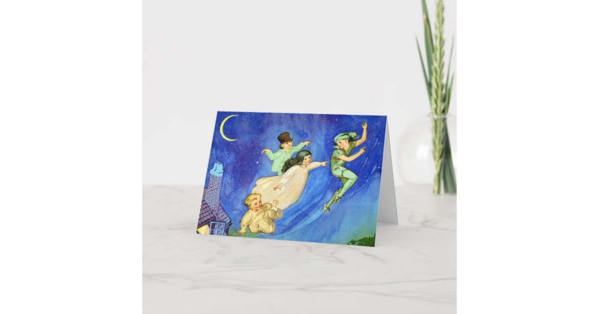 ICONIC IMAGE FROM PETER PAN CARD | Zazzle