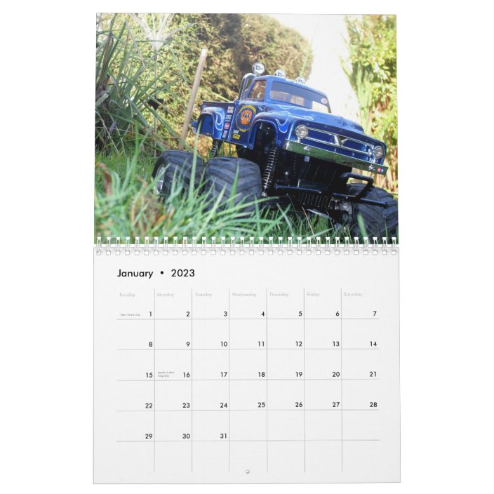 IconicRC.com 2012 RC Car Calendar | Zazzle