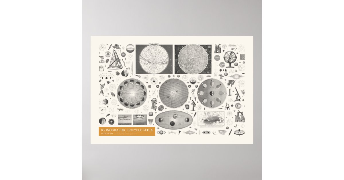Iconography - Astronomy Poster | Zazzle