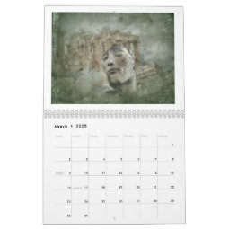 ICONS AMONG THE RUINS - 2020 Wall Calendar | Zazzle