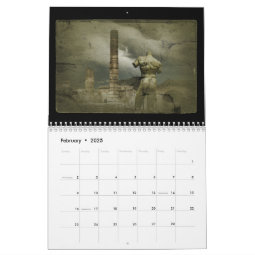 ICONS AMONG THE RUINS - 2020 Wall Calendar | Zazzle