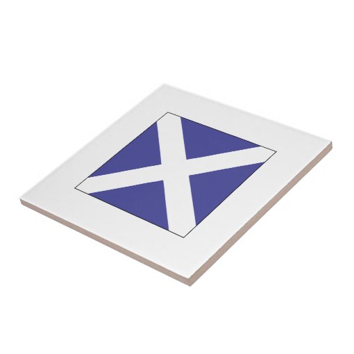 ICS Flag M Tile | Zazzle