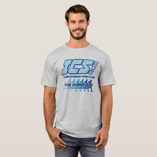 ICS Network/Running Man Logo T-Shirt | Zazzle