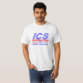 ICS Running Man Faded T-Shirt | Zazzle