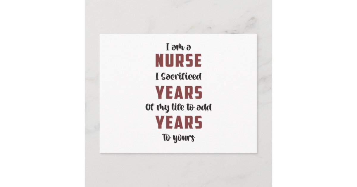 ICU Nurse Emergency Ambulance Medicine Hospital Postcard | Zazzle