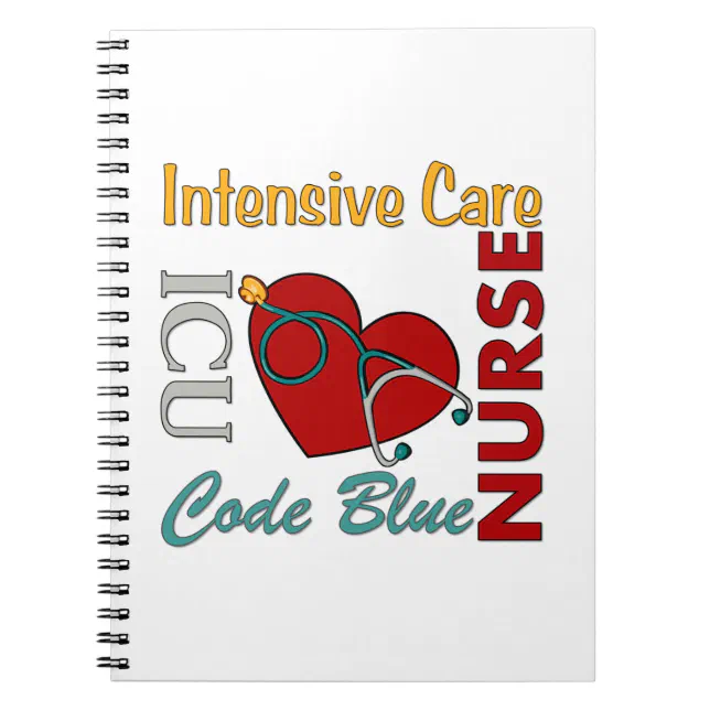 ICU - Nurse Notebook | Zazzle