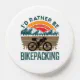 I'd Rather Be Bikepacking Bikepacker PopSocket | Zazzle