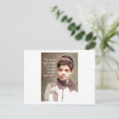 Ida B Wells And "Truth" Quote Postcard | Zazzle