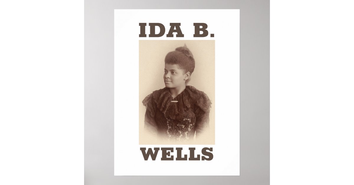 Ida B. Wells Poster | Zazzle