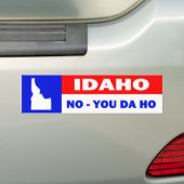 IDAHO BUMPER STICKER | Zazzle