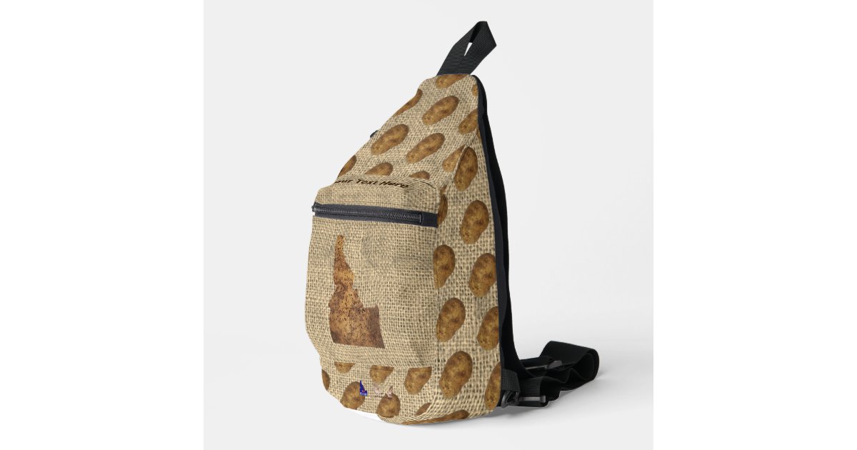 Idaho Spud Map Sling Bag | Zazzle