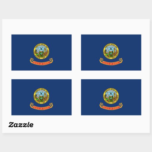 Idaho State Flag Sticker | Zazzle
