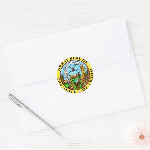 Idaho State Flag sticker | Zazzle