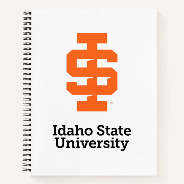Idaho State University Official Logo Design Notebook | Zazzle