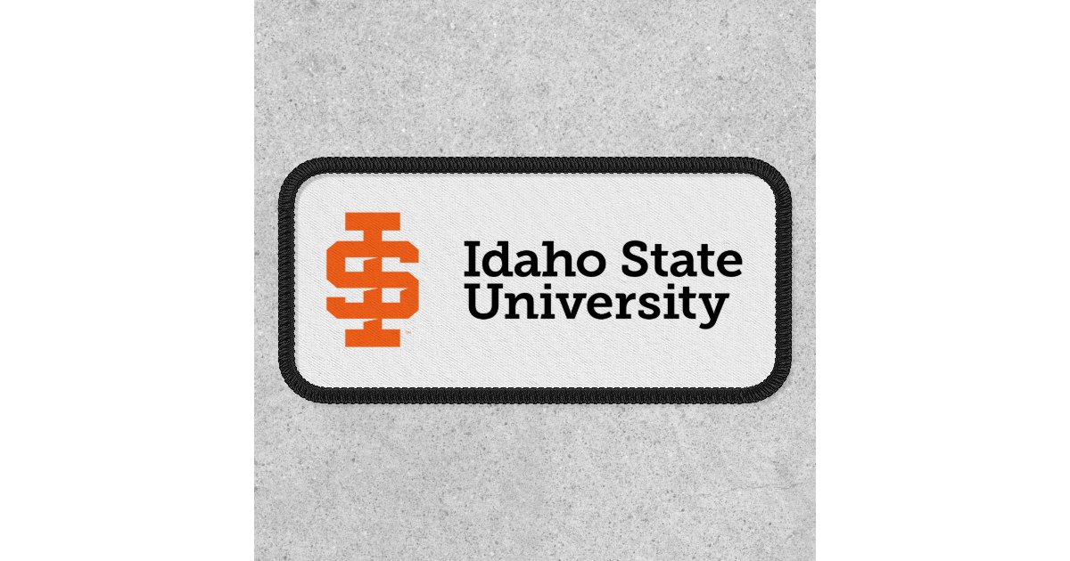 Idaho State University Official Logo Design Patch | Zazzle
