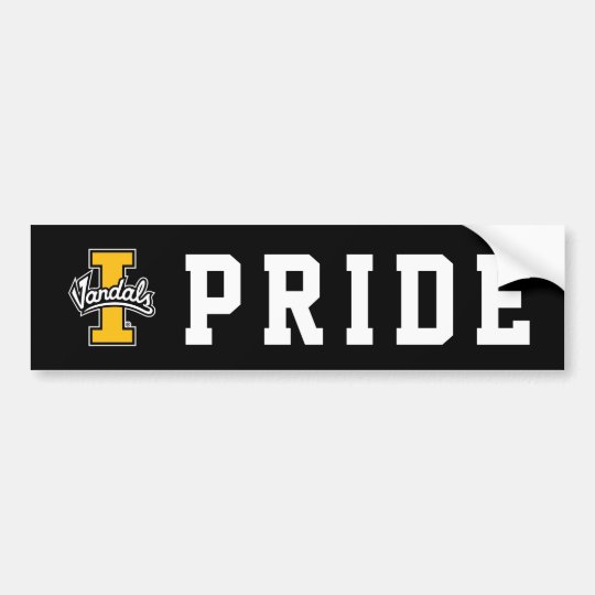 Idaho Vandals Logo Bumper Sticker | Zazzle.com