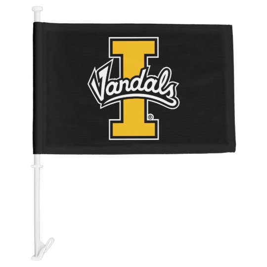 Idaho Vandals Logo Car Flag | Zazzle.com