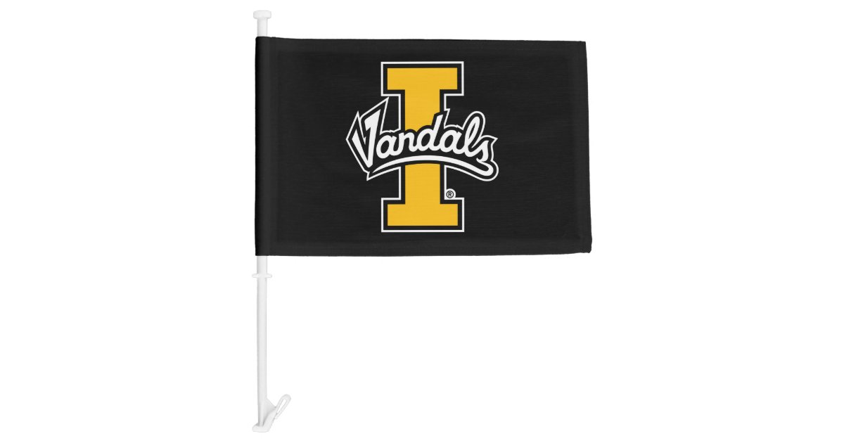 Idaho Vandals Logo Car Flag | Zazzle