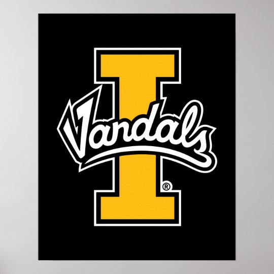 Idaho Vandals Logo Poster | Zazzle.com