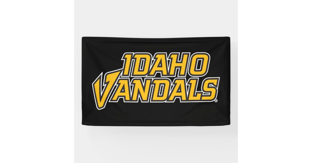 Idaho Vandals Wordmark Banner | Zazzle