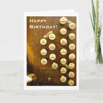 Ideal organ birthday card | Zazzle