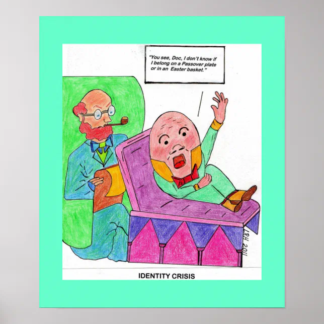 Identity Crisis Poster | Zazzle