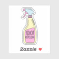 Idiot Repellent, Funny Sticker | Zazzle