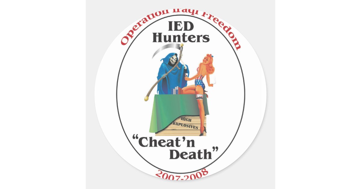 IED Hunters Stickers | Zazzle