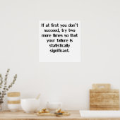 If At First You Don’t Succeed Poster | Zazzle