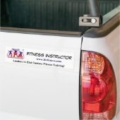 IFA Fitness Instructor Bumper Sticker | Zazzle