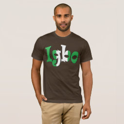 Igbo (Nigerian Flag) T-Shirt | Zazzle