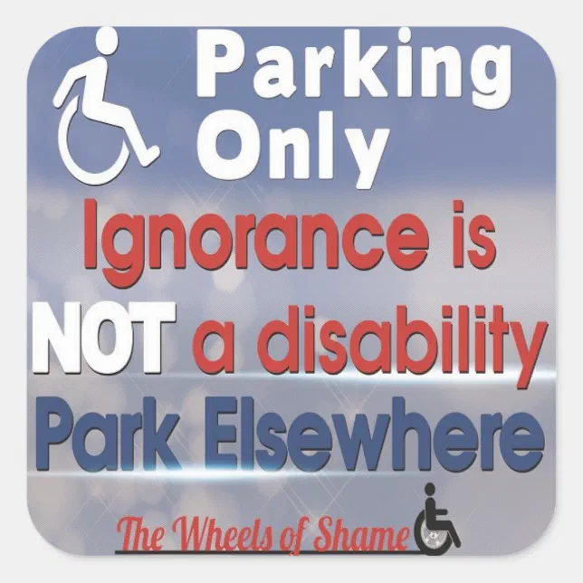Ignorance is not a Disability Sticker | Zazzle