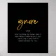 Ignore Inspiring Quote Poster | Zazzle
