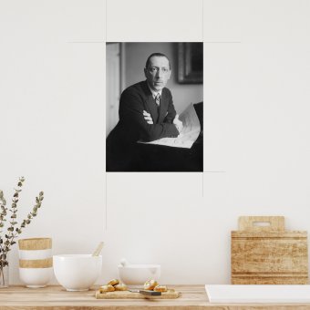 Igor Stravinsky Portrait Poster | Zazzle